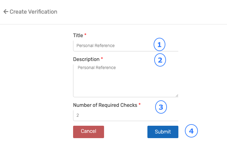 How to Create Confirmation Verifications